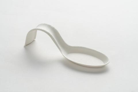 Compostable Pulp Curly Spoon (50 pcs) | Dynamec